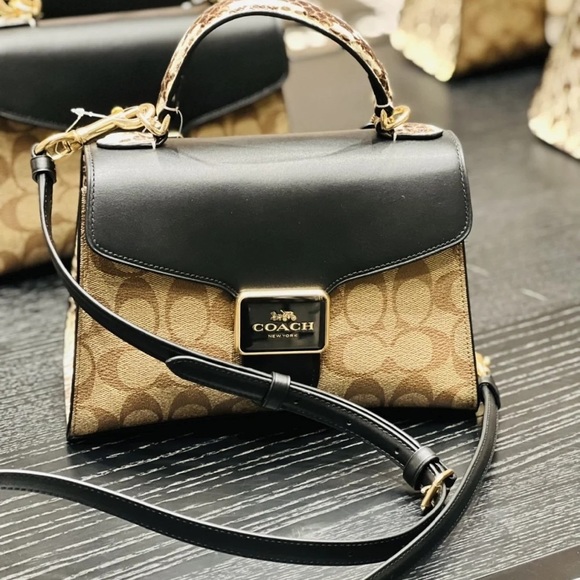 Coach | Bags | Coach Pepper Satchel In Signature Canvas | Poshmark
